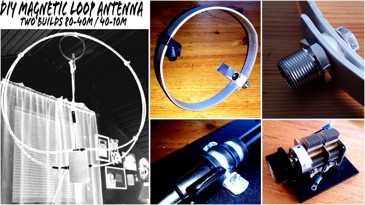 Diy Magnetic Loop Antenna Oh8stn Ham Radio