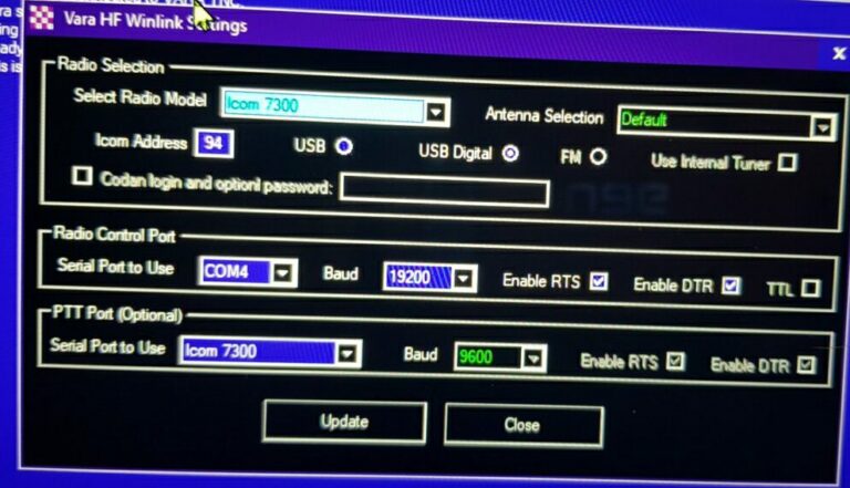 Icom IC-705 Winlink Express Setup – Off Grid Ham Radio OH8STN